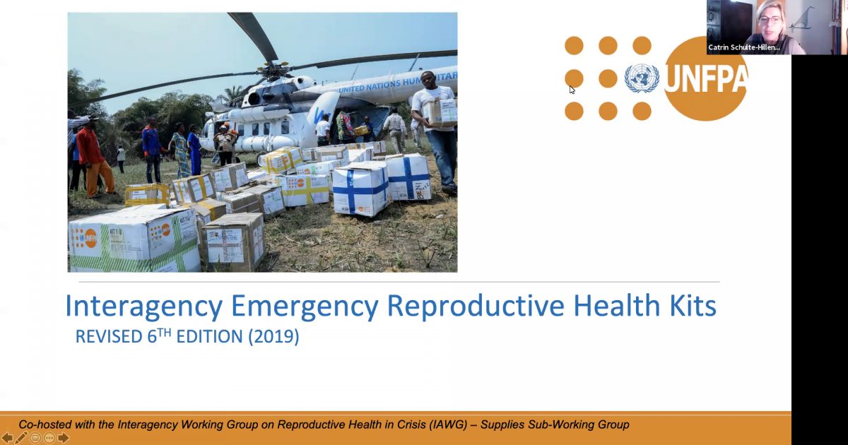 Inter-Agency Reproductive Health Kits - 6th Edition Launch | Inter ...
